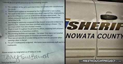 What Good Cops Look Like Sheriff And All Deputies Quit To Protest
