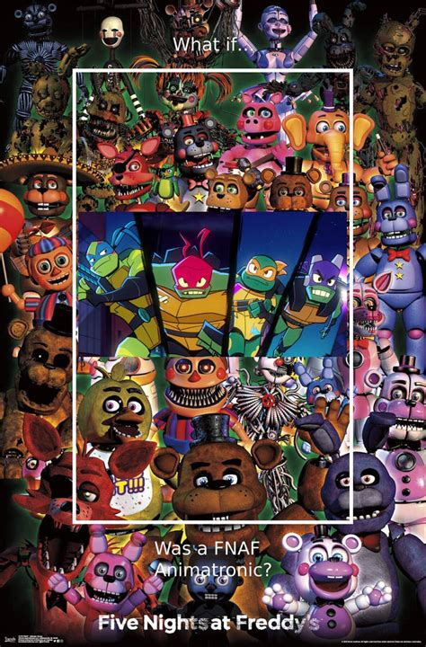 What If Tmnt Were Fnaf Animatronics By Con1011 On Deviantart