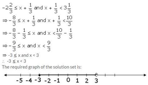 Selina Icse Solutions Class 10 Maths Linear Inequations One Variable Ex
