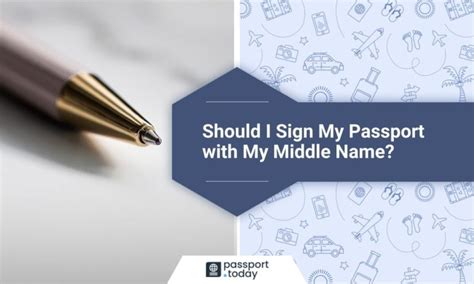 Is Signing Middle Names A Must