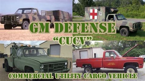 Special Edition Chevy Gmc Military Cucv Trucks What Are They Youtube
