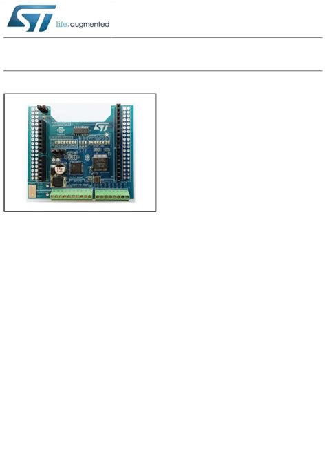 Stmicroelectronicsが提供するx Nucleo Plc01a1 Data Briefのデータシート Digikey