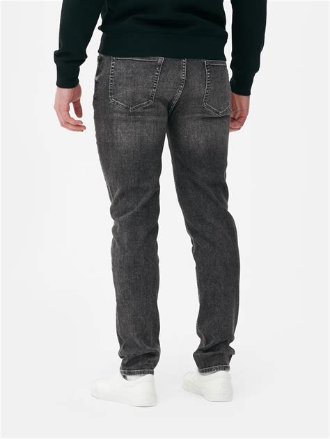 Mens Grey Slim Fit Denim Jeans Penneys