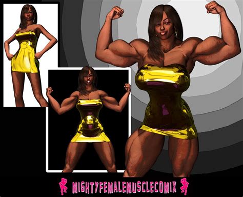 Female Muscle Comics