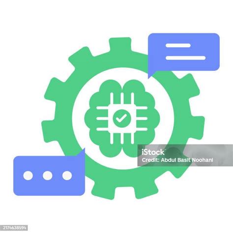 Ai Workflow Optimization Icon Representing System Workflow Tuning Ai Process Optimization