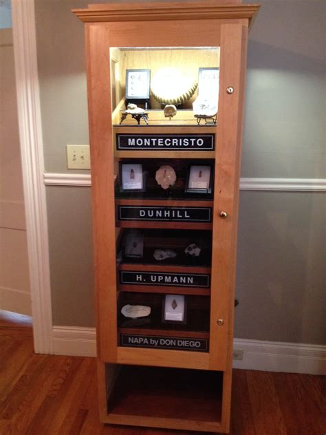 Humidor Cabinet Fossil Display Case Member Collections The Fossil Forum