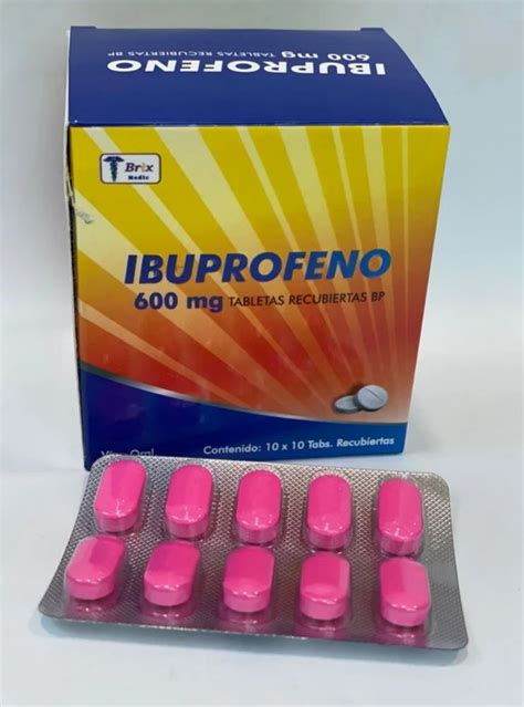 Ibuprofeno 600 Mg Bp Tablet At ₹ 120box Ibuprofen Tab In Mumbai Id