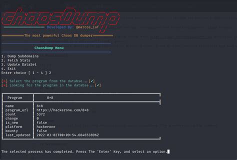GitHub Rohsec ChaosDump A Powerful And Clean Bash Script To Dump And Extract Information From