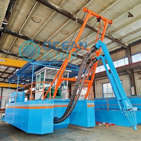 Jet Suction Dredger For Slurry And Sand Discharging With Pumps For Sale
