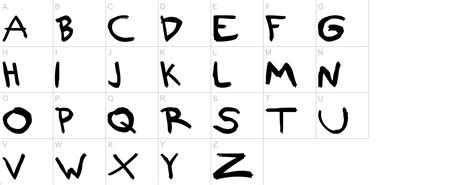 Rubbish Font