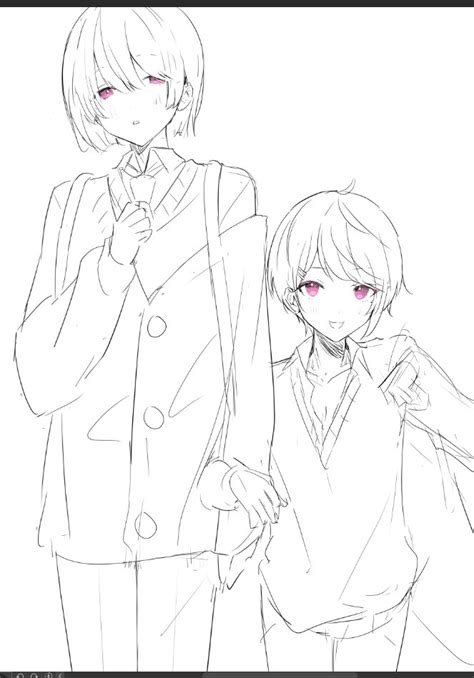 セイア୨୧ on Twitter どっちもかわいいけど身長差がすごい男の子同士のカップル を抱きまくるハーレム3P漫画をいつか描きたい