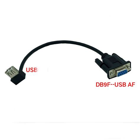 Rs232 Db9 Female To Usb 20 A Female F F Serial Cable Adapter Converter