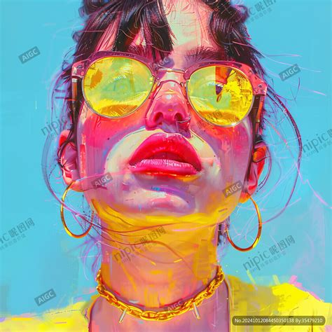 Ai创作图墨镜人物插画 人物肖像 人脸色块拼接装饰画 创意时尚头像 时尚画插画 几何女性时尚艺术晕染 现代美女绘画时尚彩绘 潮流插画美女人物插画 数字肖像插画 美女潮流插画 人物情绪插画