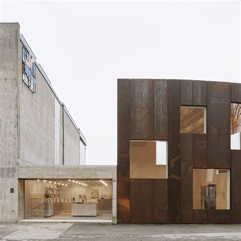 Elding Oscarson Creates Clt Dome Inside Swedish Museum Extension