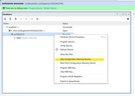 Arty S7 50 Artybot How To Store Microblaze Program In The Quad Spi