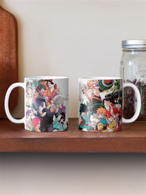My Hero Academia Heroes Vs Villains Coffee Mug For Sale By Debneel