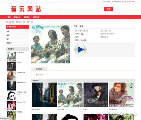【毕业设计】基于ssm实现的在线音乐网站【附源码】 知乎