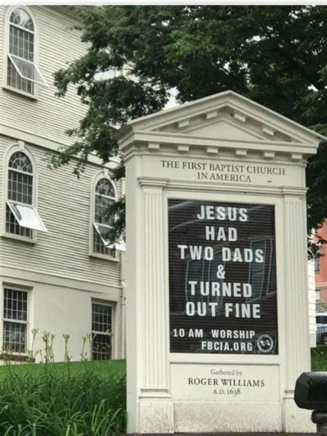 Jesus Had Two Dads And Turned Out Fine Rfunnysigns