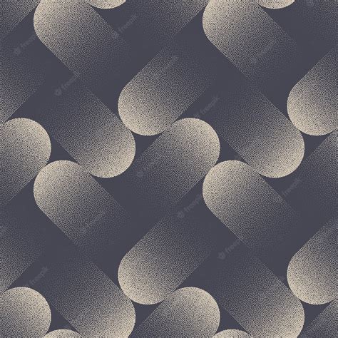 Premium Vector Dynamic Graphic Trendy Seamless Pattern Vector Dot Work Abstract Background