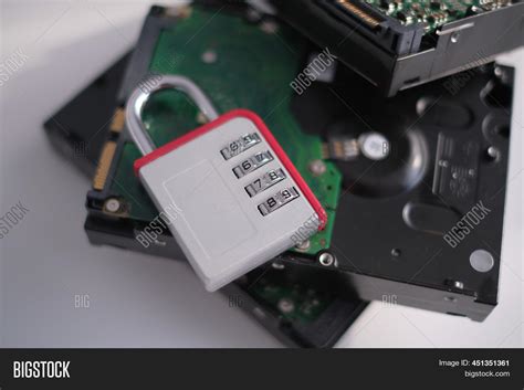 Encrypted Hard Disk Image Photo Free Trial Bigstock