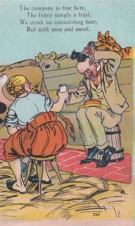 We Just Drink Dairy Milk Not Intoxicating Alcohol Milking Cow Comic