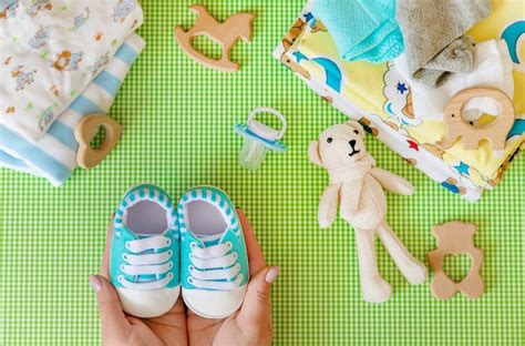 Accesorios De Bebé Para Recién Nacidos Foto Premium