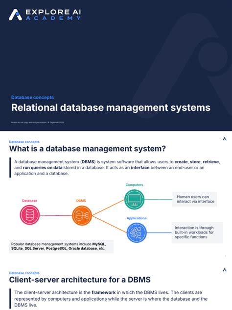 Relational Database Management Systems 2 Pdf Databases Acid