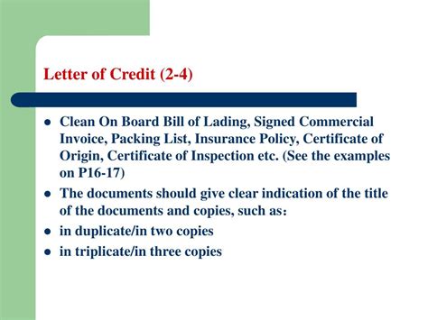 Ppt Letter Of Credit Powerpoint Presentation Free Download Id 493676