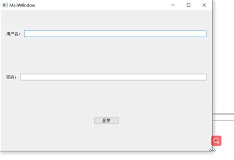 Qt 22登陆窗口布局 Qt 网格布局 登录 Csdn博客