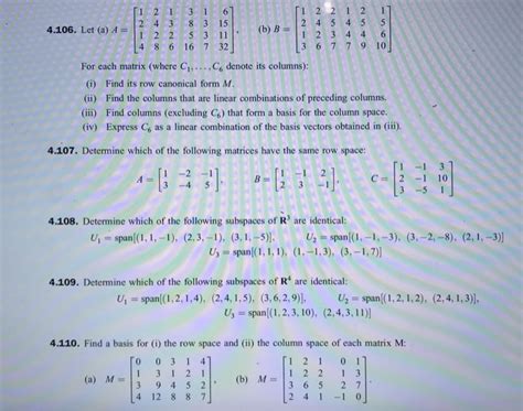 Solved Subspaces Determine Whether Or Not W Is A Subspace Of