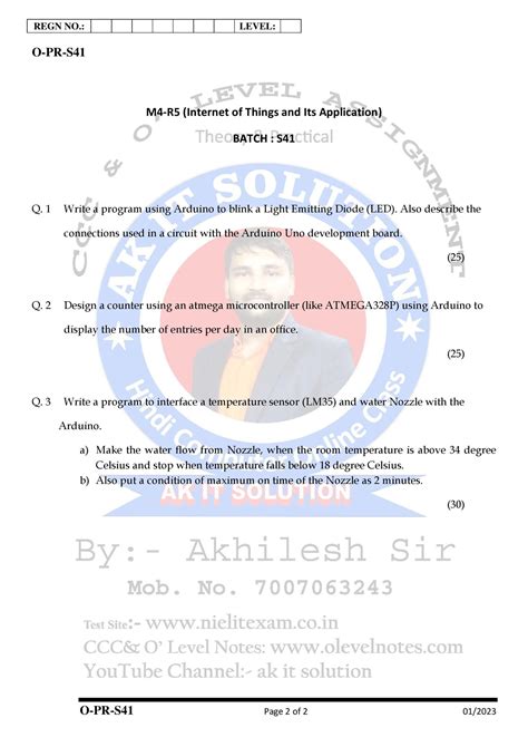 Practical Set 1 O Level Notes