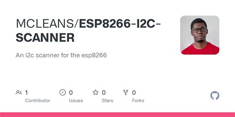 Github Mcleans Esp8266 I2c Scanner An I2c Scanner For The Esp8266