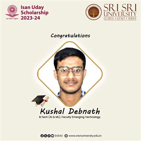 kushal debnath on linkedin gratitude scholarship ssu