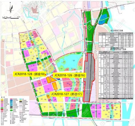 好地网 【817挂牌】江门枢纽新城挂牌3宗相邻商住地，建面367万方，起价175亿
