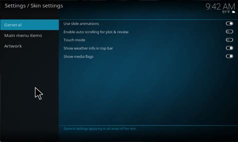 Kodi Menu Editor To Customize Main Menu On Kodi Home Screen