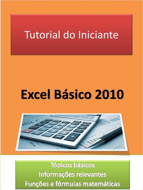 Pdf Excel 2010 E Book Basico 1pdf Dokumentips