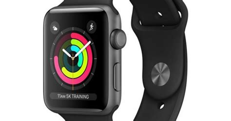 Apple Watch Series 3 GPS MTF32 42mm Black на добра цена от Мовен