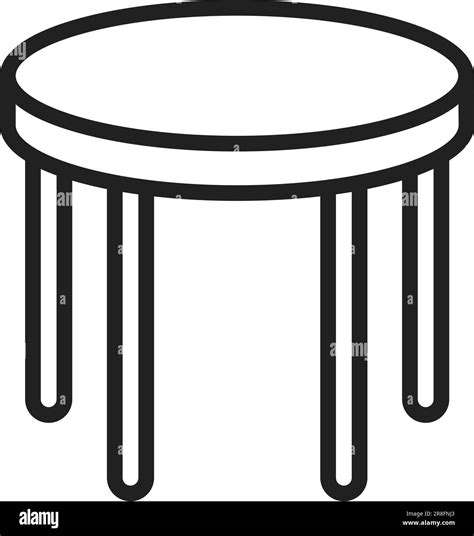 Round Table Icon
