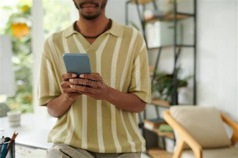 Developer Testing Mobile App Stock Image Image Of Play Occupation