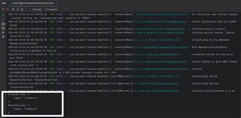Modify Request Body Before Reaching Controller In Spring Boot