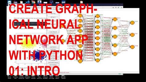 Create Graphical Neural Network With Python Tkinter 01 Demo And Introduction Youtube