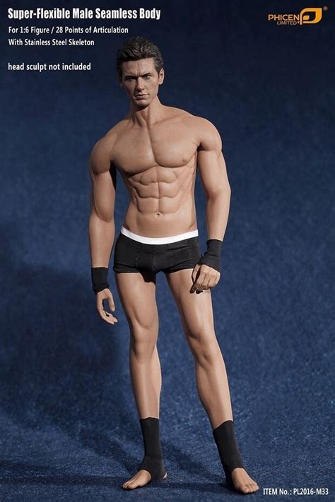 Male Body M33 Super Flexible Von Tbleague Phicen 1 6th Scale Body