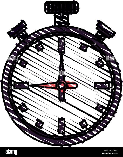 Stopwatch Vector Illustration Stock Vector Image And Art Alamy