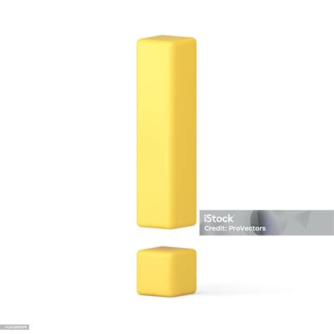Point Dexclamation Jaune Signal Davertissement Davertissement