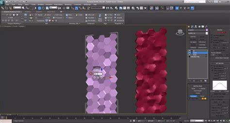 วิธีการ edit poly modifierและ modifier stackใน 3ds max tutorial