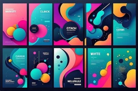 Premium Photo Modern Backgrounds With Abstract Elements And Dynamic Shapes Compositions Of