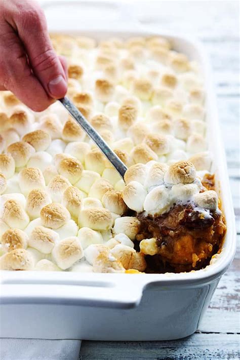 Candied Pecan Sweet Potato Casserole Creme De La Crumb