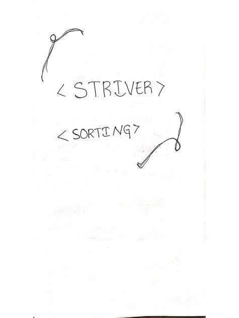 Sorting Techniques Pdf