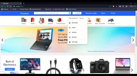 Pratik Shelar On Linkedin Flipkartclone Mernstack Ecommercewebapp React Redux Tailwindcss