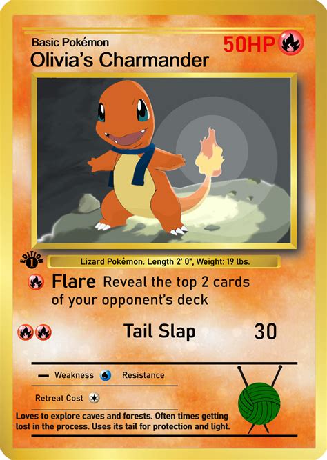 Pokemon Charmander Card By Captaintyco On Deviantart